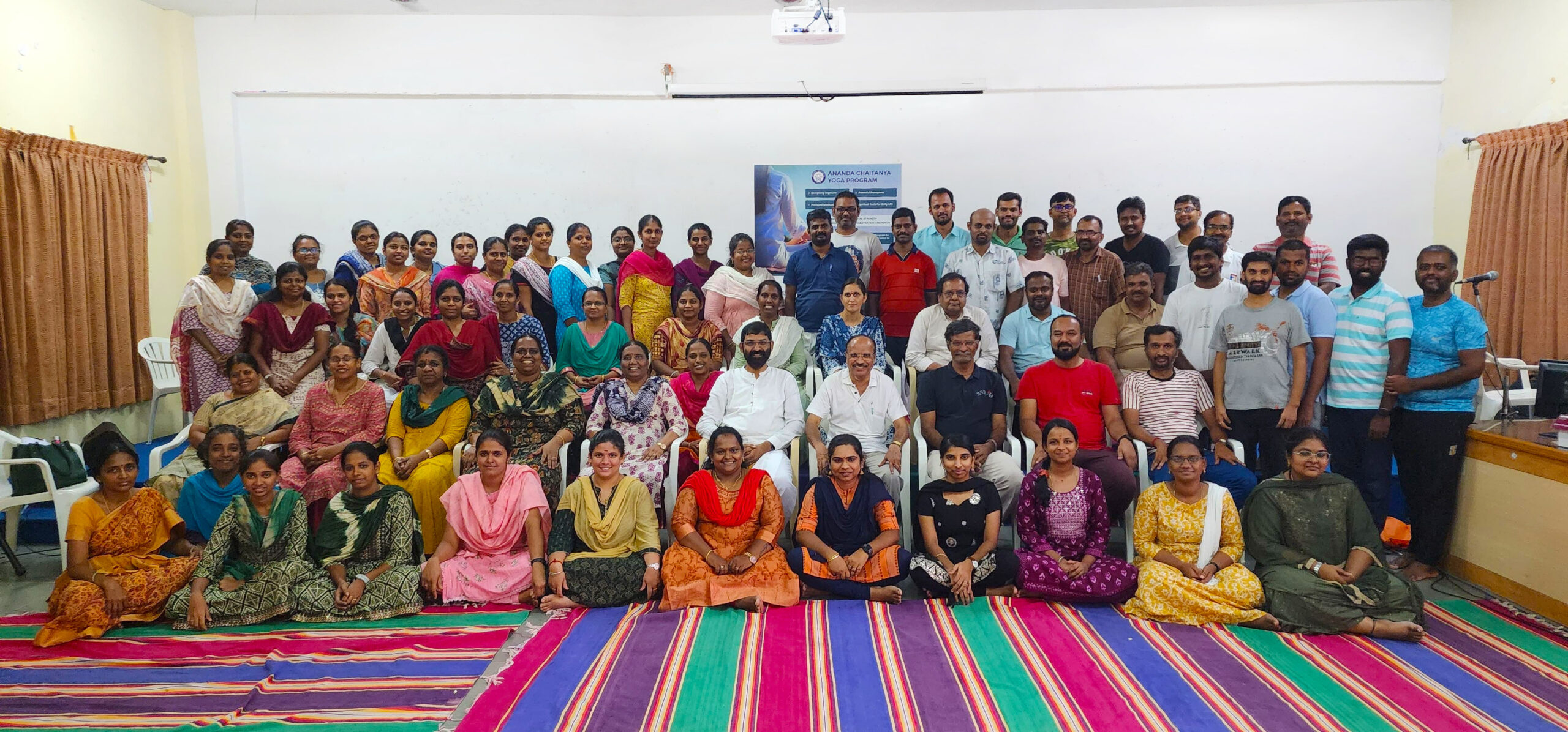 Ananda Chaitanya Meditation Program at CIET College, Coimbatore: A ...