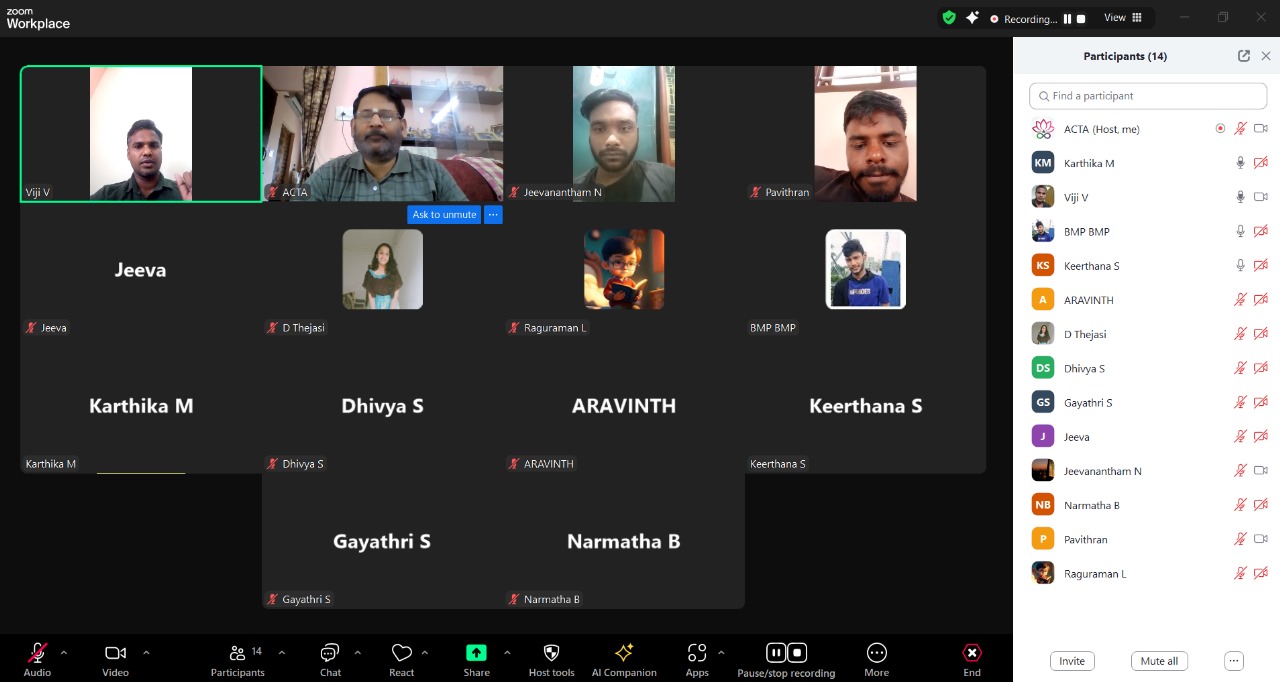 Ananda Chaitanya Foundation has conducted “Career Guidance module 2 ...